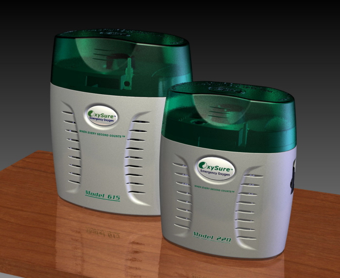 Oxysure - Portable Emergency Oxygen System by Kraig Kooiman at Coroflot.com