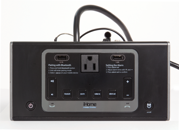 Triple Display Bluetooth Alarm Clocks with Dual USB Charging by Mary ...