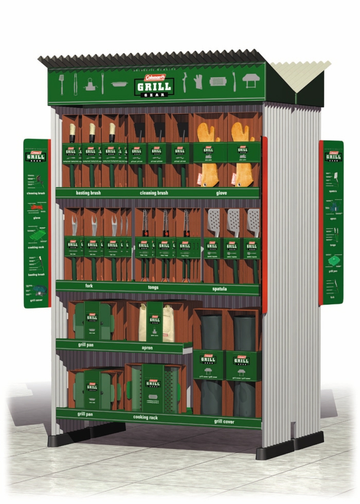 Retail Display by William Miller at Coroflot.com