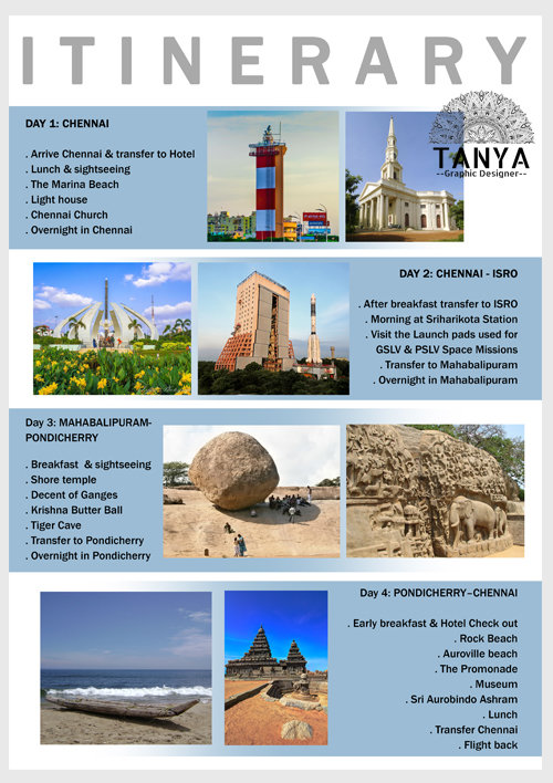 ISRO Tour & Travel by Tanya Sharma at Coroflot.com