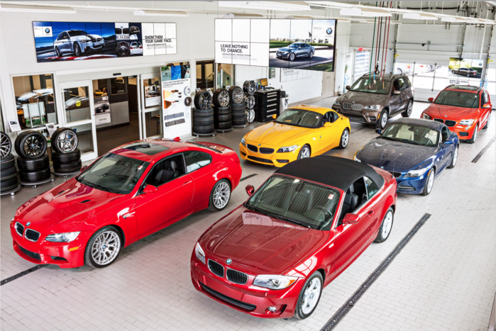 BMW Service Drive promotional signage program by Jameson Klug at ...