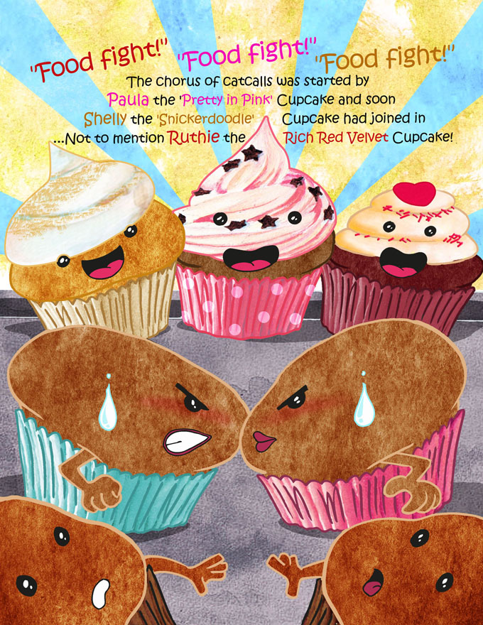 Casey and Callie Cupcake by R.M.Florendo / book illustrator at Coroflot.com