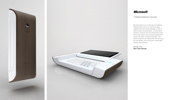 Microsoft | Sidekick Concept by Justin Porcano at Coroflot.com