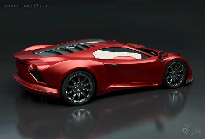 Realistic 3d car renderings by Nikola Novak at Coroflot.com