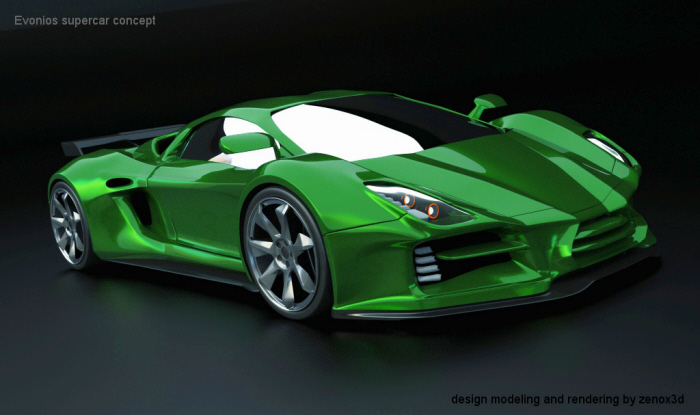 Realistic 3d car renderings by Nikola Novak at Coroflot.com