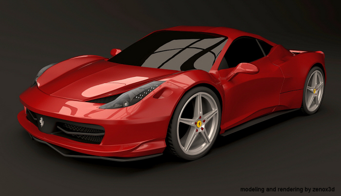 Realistic 3d car renderings by Nikola Novak at Coroflot.com