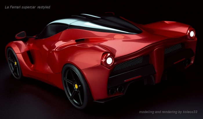 Realistic 3d car renderings by Nikola Novak at Coroflot.com