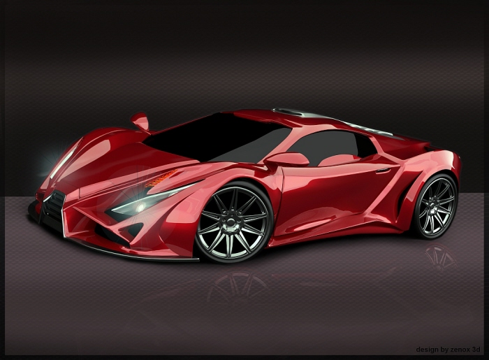 Realistic 3d car renderings by Nikola Novak at Coroflot.com