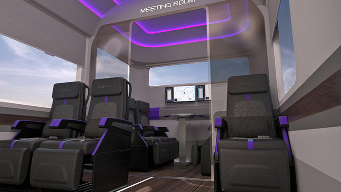 Intercity Bus interiors by Edu Povarchik at Coroflot.com
