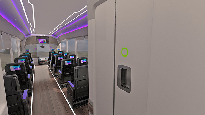 Intercity Bus interiors by Edu Povarchik at Coroflot.com