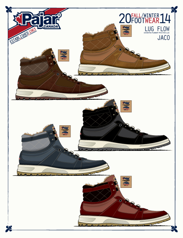 Pajar Canada FW2014 Winter Performance Fashion Footwear by Elie Man at ...