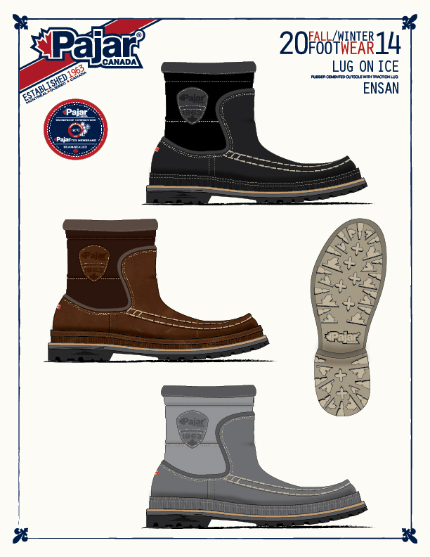 Pajar Canada FW2014 Winter Performance Fashion Footwear by Elie Man at ...