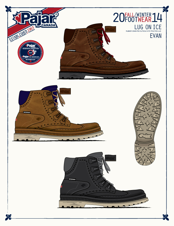 Pajar Canada FW2014 Winter Performance Fashion Footwear by Elie Man at ...