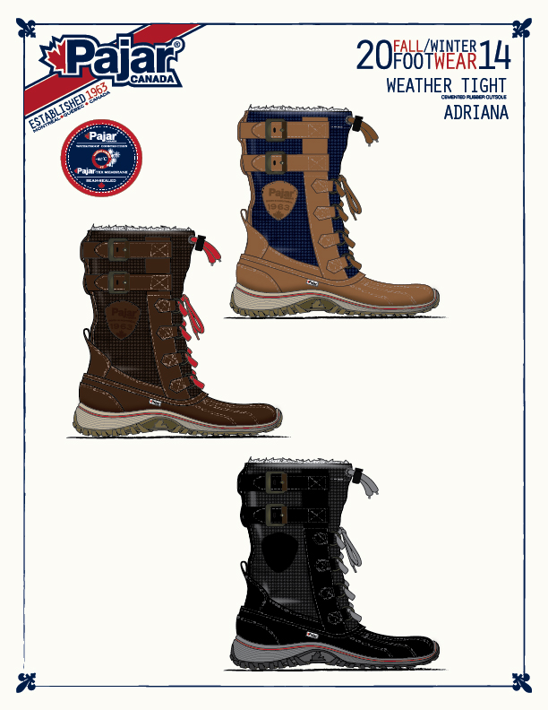 Pajar Canada FW2014 Winter Performance Fashion Footwear by Elie Man at ...