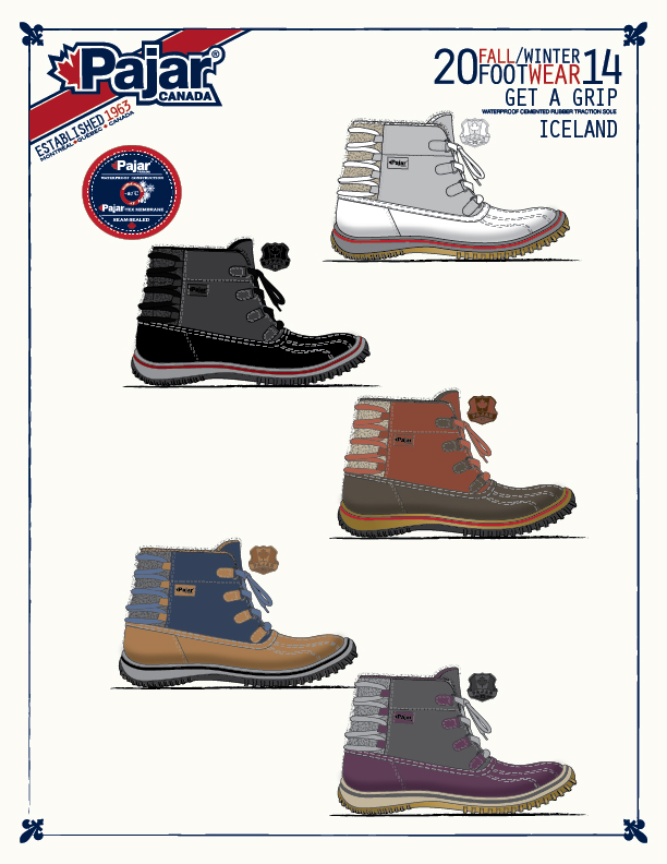 Pajar Canada FW2014 Winter Performance Fashion Footwear by Elie Man at ...