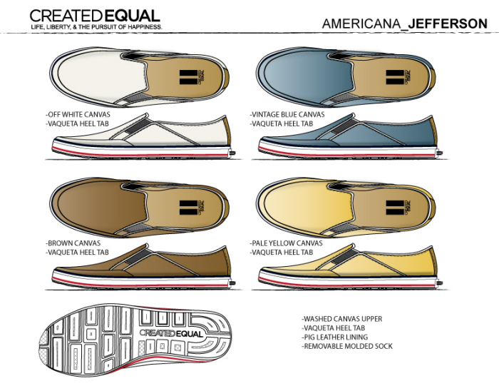 Created Equal Spring 2011 Mens Footwear Brand Ideation, Sketches ...
