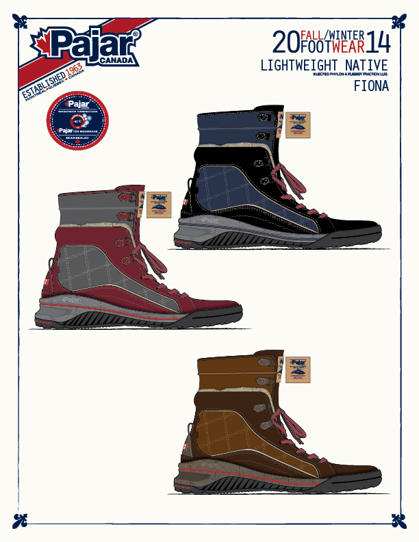 Pajar Canada FW2014 Winter Performance Fashion Footwear by Elie Man at ...