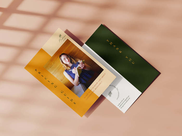 Brand & Print Design for Madison Toth, a copywriter by Brendah Akoth at ...