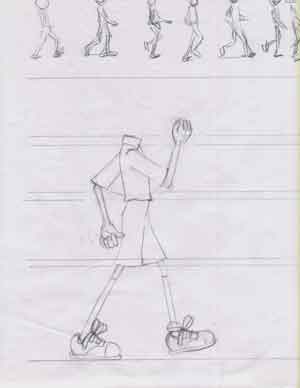 Animation Frame Sequences by Amitava Guha at Coroflot.com