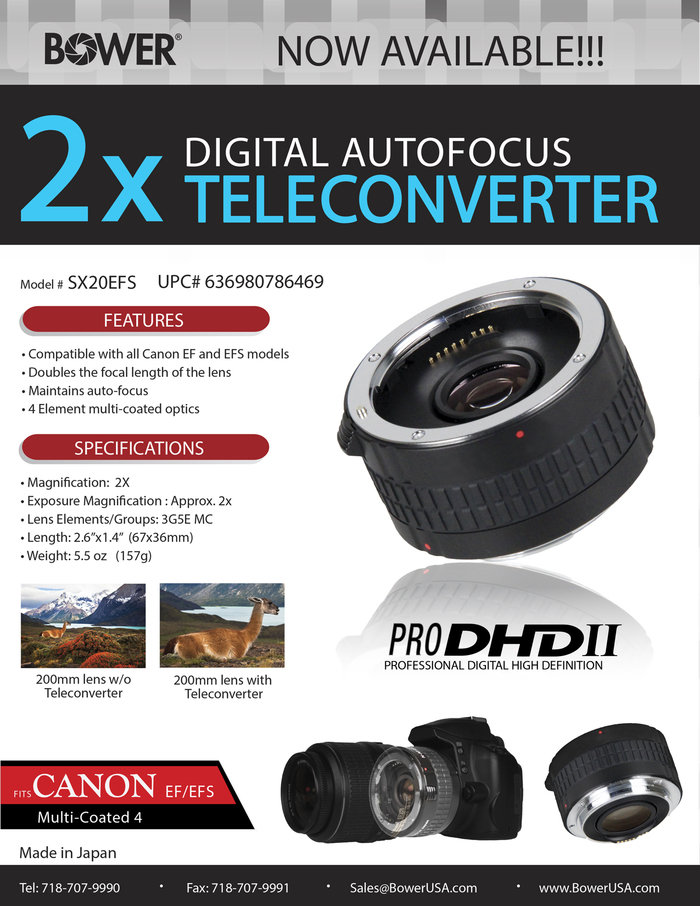 BOWER Camera Lens Product and Packaging by Michelle Stern at Coroflot.com