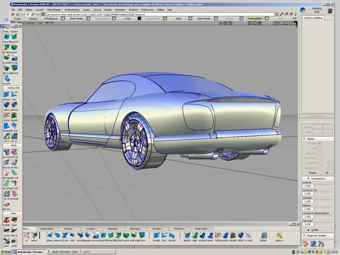 ALIAS models by Nick Coughlan at Coroflot.com