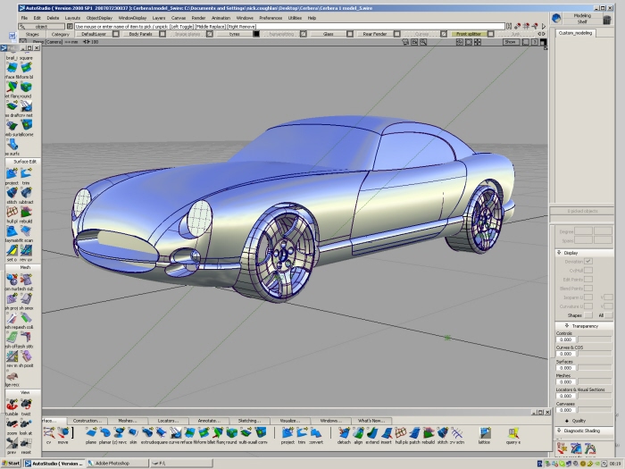 ALIAS models by Nick Coughlan at Coroflot.com