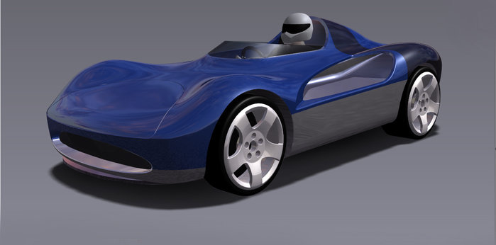 AC Cobra single seater Track Day car by Nick Coughlan at Coroflot.com