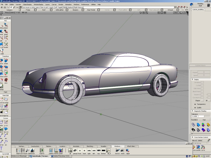 ALIAS models by Nick Coughlan at Coroflot.com