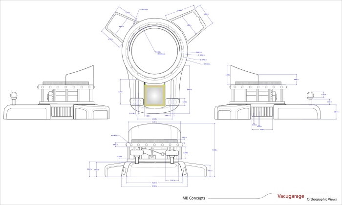 Exploded views and Orthographic views by J Del at Coroflot.com
