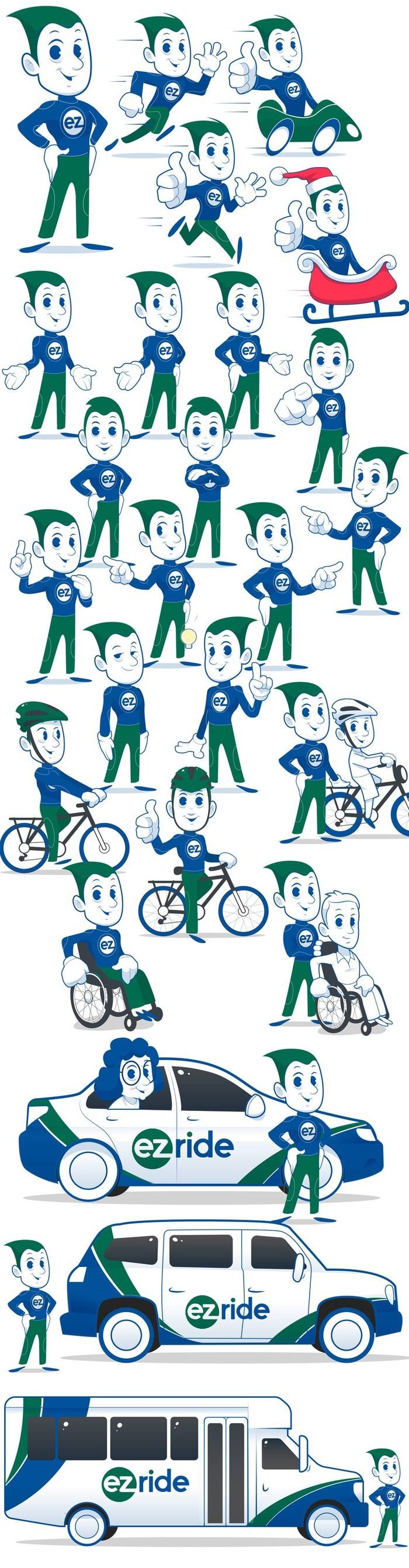 An upload by Pasha G on Coroflot: to the project Mascots