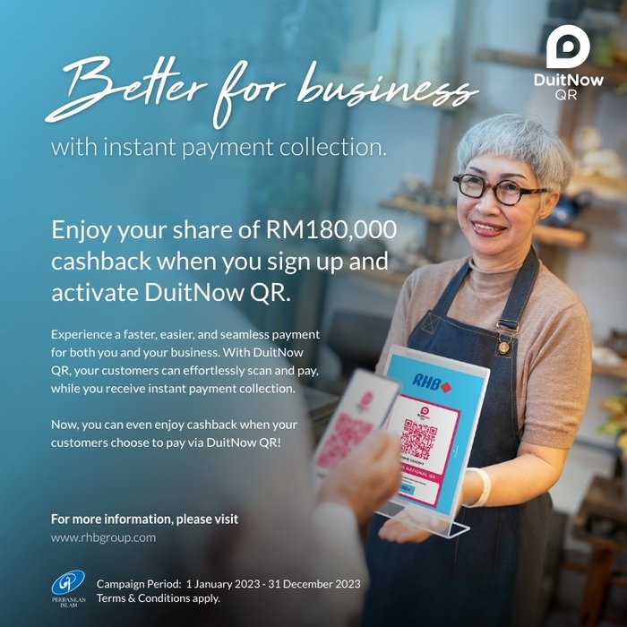 RHB DNQR SME DuitNow QR Campaign by Ken Hew at Coroflot.com