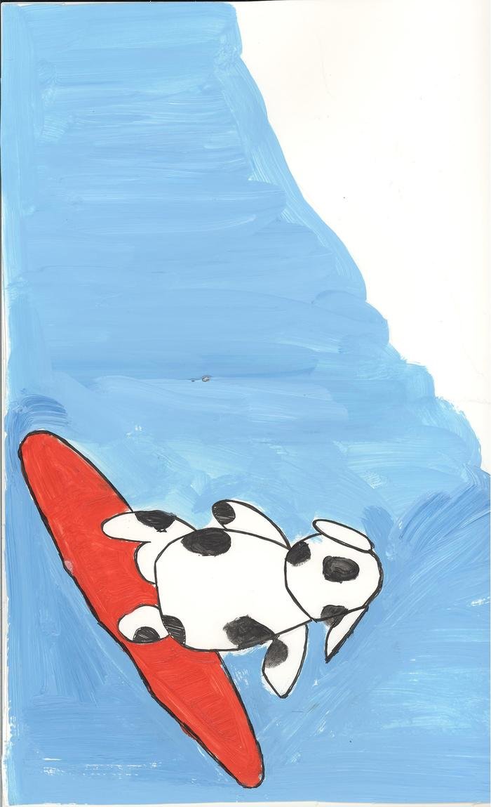 Spot and Pinky go to Hawaii by Sorah Kim at Coroflot.com