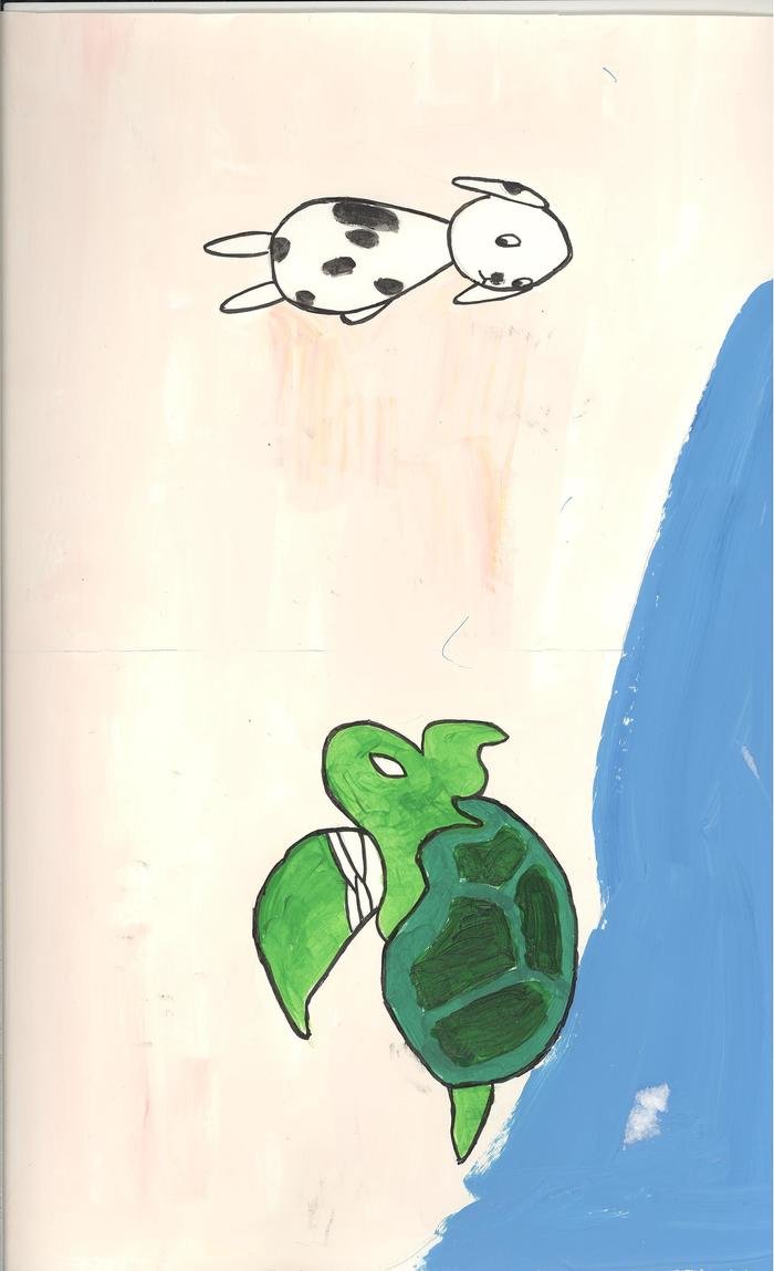 Spot and Pinky go to Hawaii by Sorah Kim at Coroflot.com