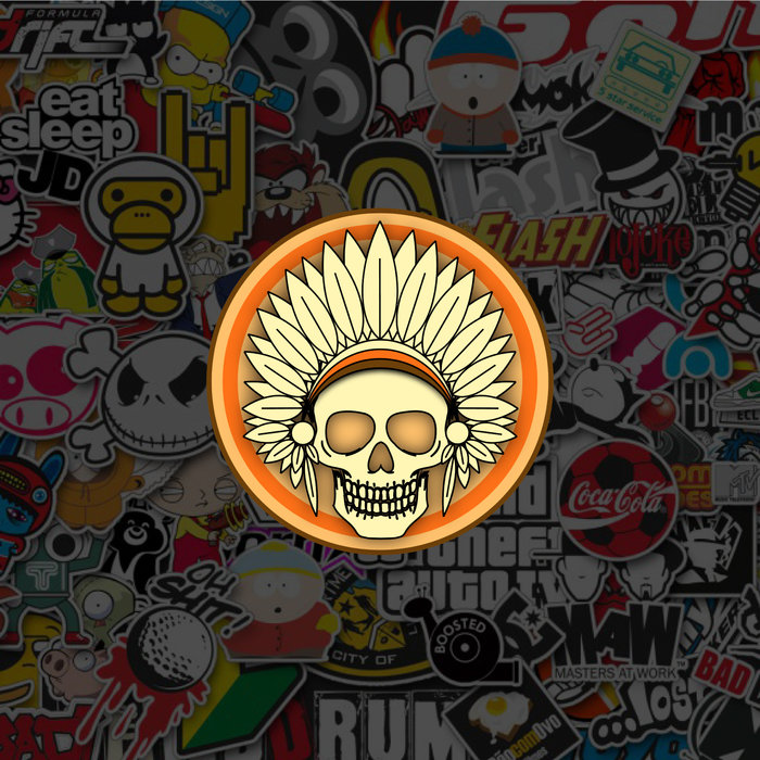 Sticker shop logo design by Vladislav List at Coroflot.com