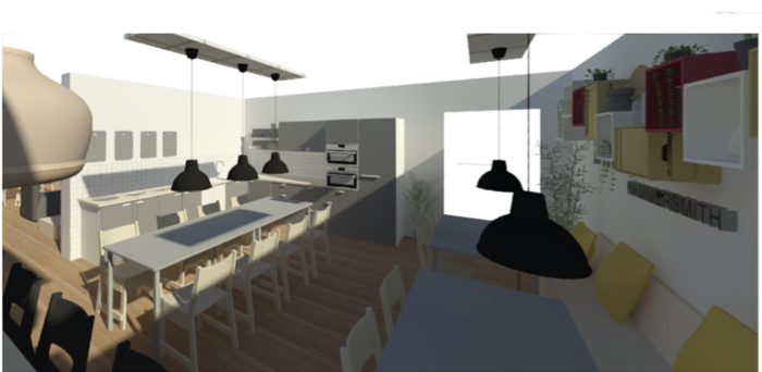 Co-Worker Cafe Design by Louise Clarke at Coroflot.com