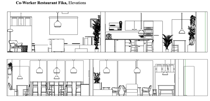 Co-Worker Cafe Design by Louise Clarke at Coroflot.com
