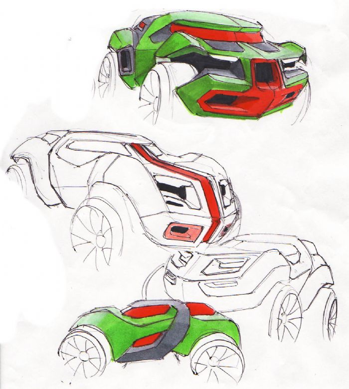 HulkCar by Nigel Chen at Coroflot.com