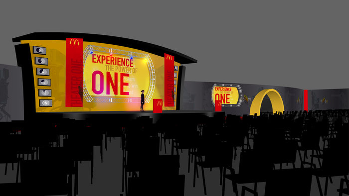 Event Design - McDonald's Worldwide Convention Theater One by Mark ...