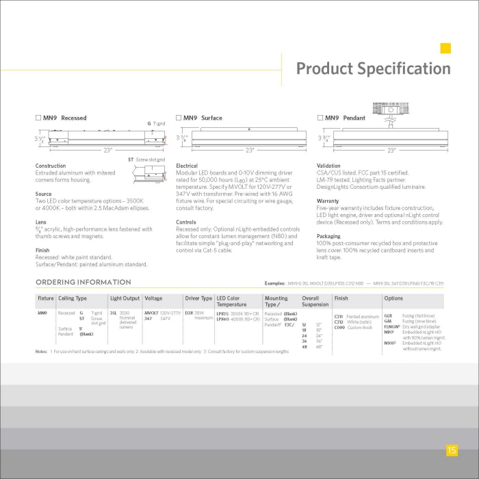 An upload by Kai Jaffe on Coroflot: to the project Peerless Lighting - Mino