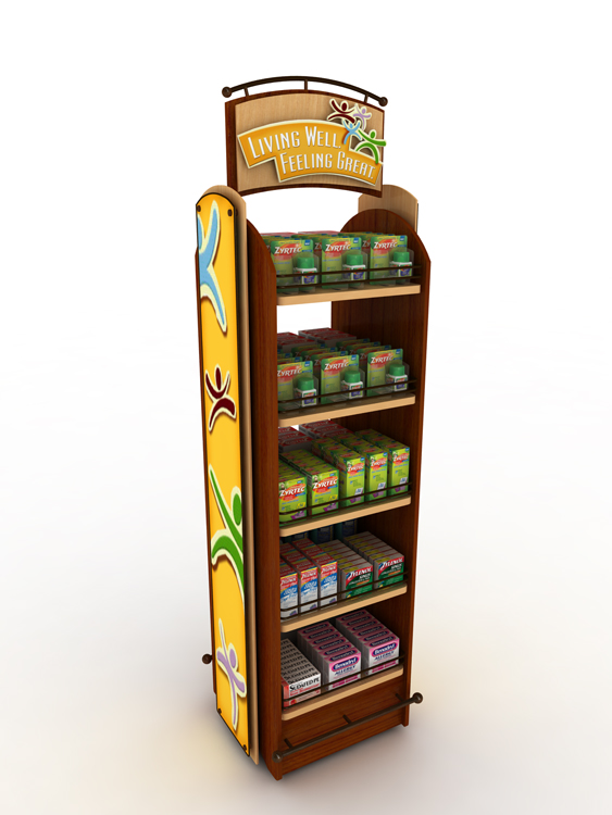 Safeway OTC Rack by Ricky Cordero at Coroflot.com