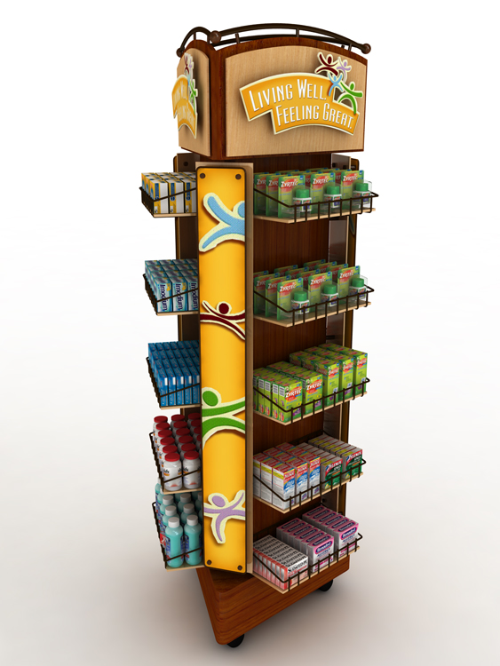 Safeway OTC Rack by Ricky Cordero at Coroflot.com