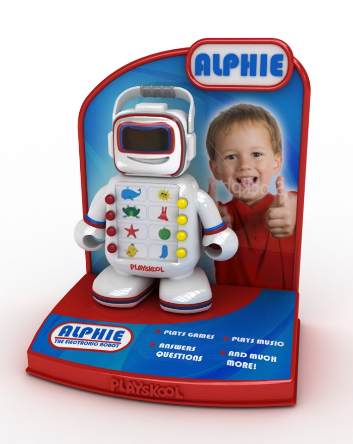 Alphie Interactive Display by Ricky Cordero at Coroflot.com