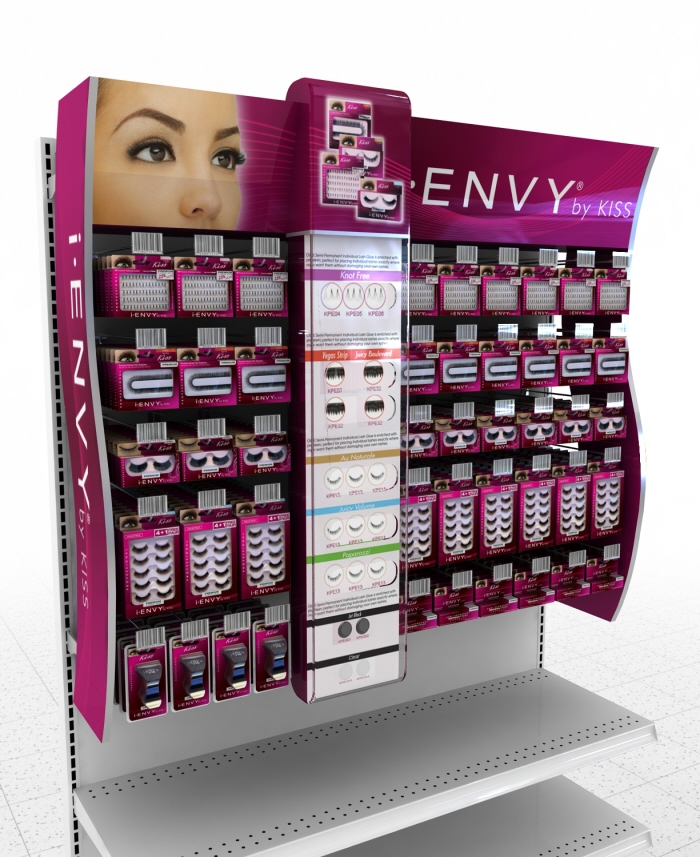 i-envy eyelash display by Ricky Cordero at Coroflot.com
