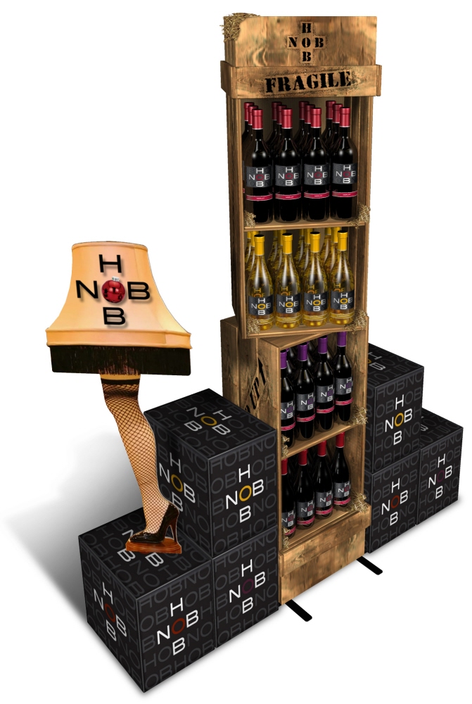 HOB NOB Christmas Display by Ricky Cordero at Coroflot.com