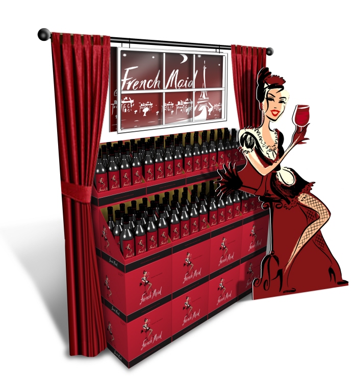 French Maid Case Stacker by Ricky Cordero at Coroflot.com