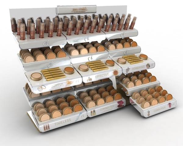 Jane Iredale Cosmetic Counter Unit by Ricky Cordero at Coroflot.com