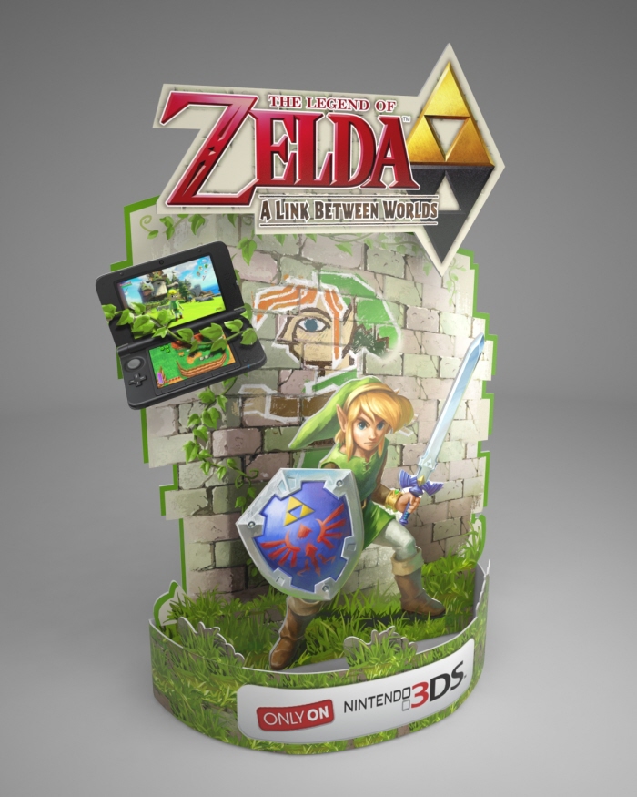 The Legend of Zelda A Link Between worlds Counter Stand by Ricky ...