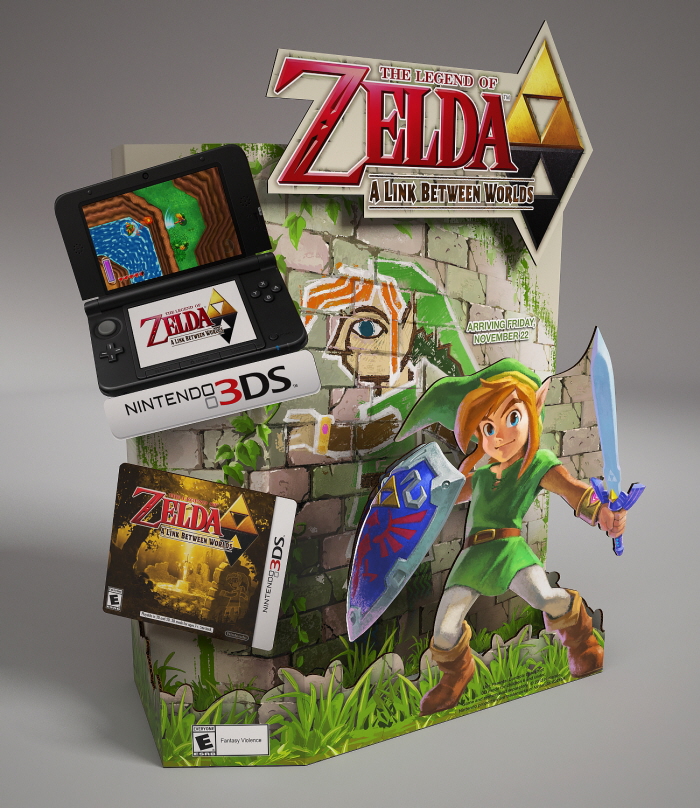 The Legend of Zelda A Link Between worlds Counter Stand by Ricky ...