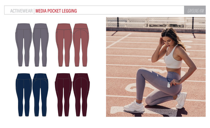 Activewear CAD by Gayoung Kim at Coroflot.com