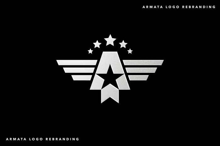 Armata rebranding logo by Roman S at Coroflot.com